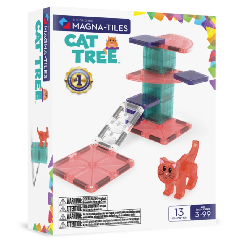 Magnetic kit Cat Tree - 13 pieces | Edukid | 68travel