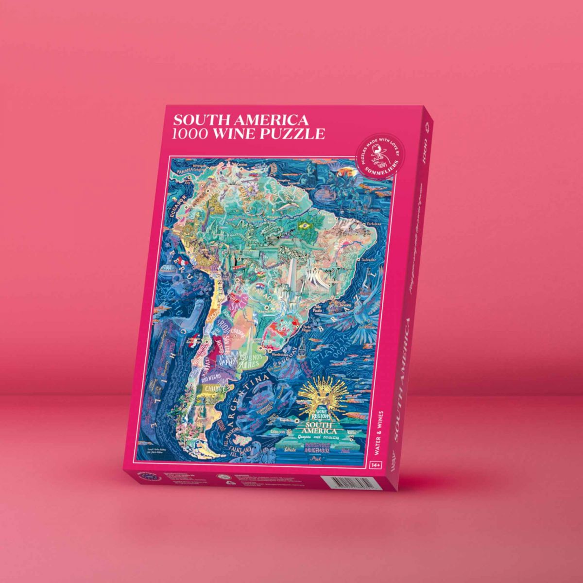 Wasser und Weine Südamerika Puzzle | 68travel