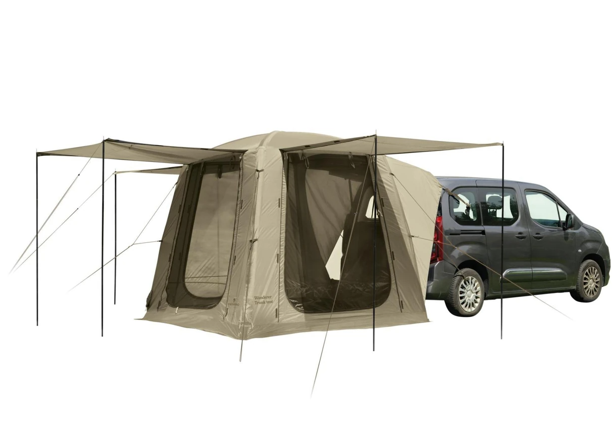 Wanderer Trunk Tent - tenda para porta da bagageira do automóvel ...