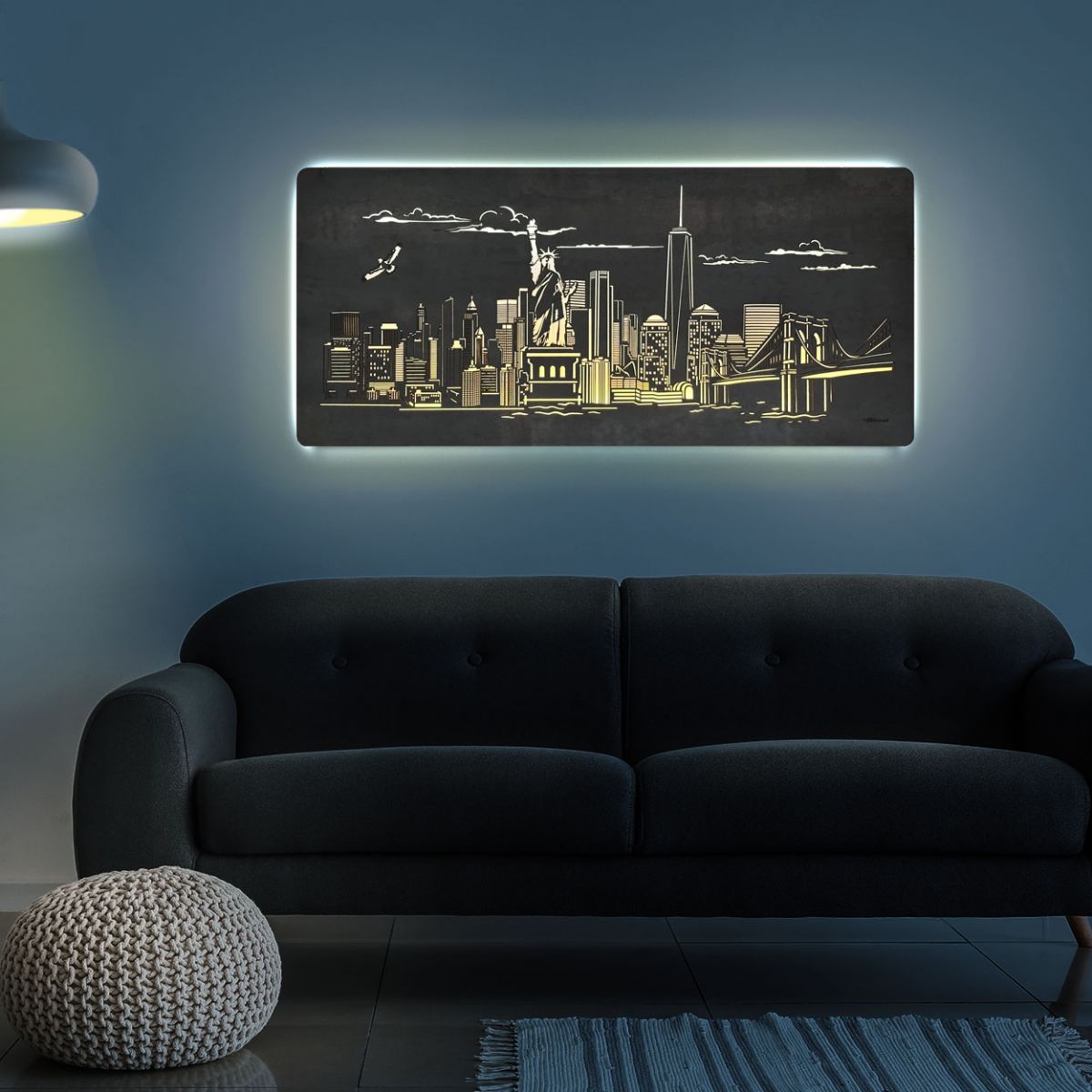 New York landmarks - illuminated LED picture | 68travel