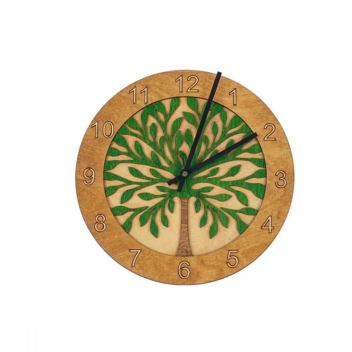 Wooden Tree Wall Clock | 68travel